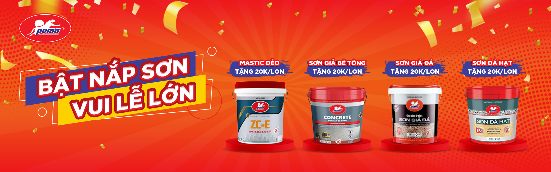 Puma Paint thương hiệu Sơn Việt Nam uy tín và chất lượng